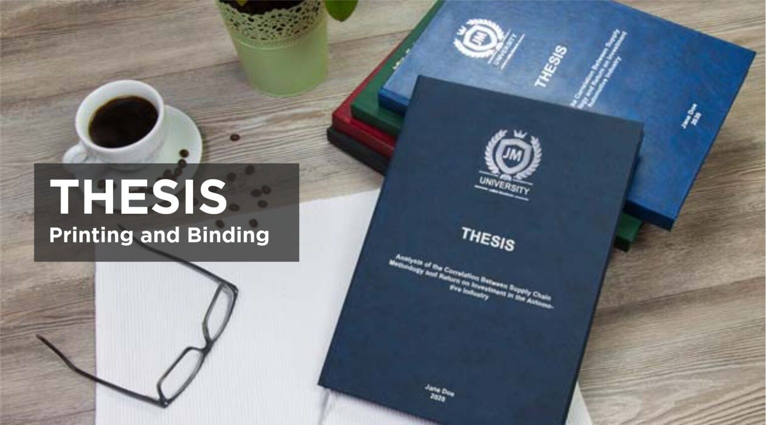 Best Thesis Printing & Binding Services Near By You